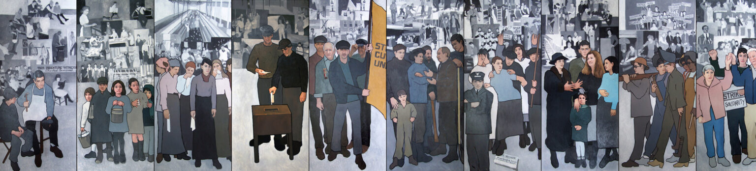 Maine Labor Mural - Maine State Museum