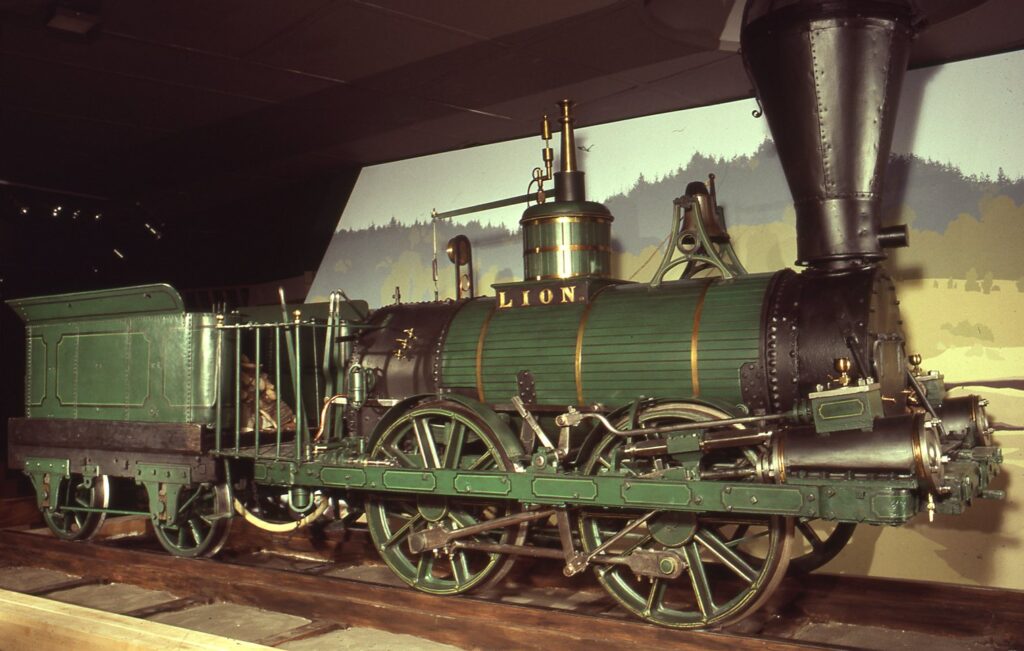Museum Moments: The Lion Locomotive - Maine State Museum